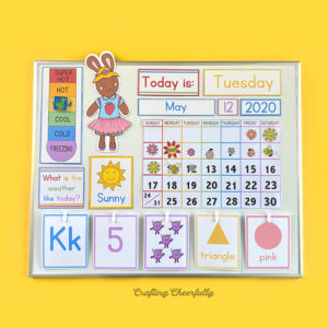 Visual Schedule Cards - Crafting Cheerfully