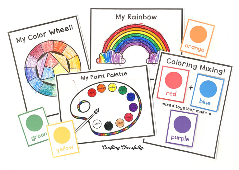 Preschool Learning Calendar Cards! - Crafting Cheerfully