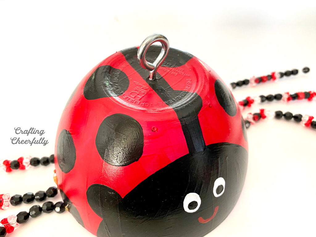 DIY Ladybug Garden Art Tutorial - Whimsical garden art for your yard!