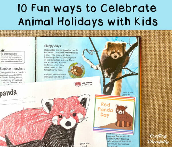 10 Fun Ways to Celebrate Animal Holidays with Kids! - Crafting Cheerfully