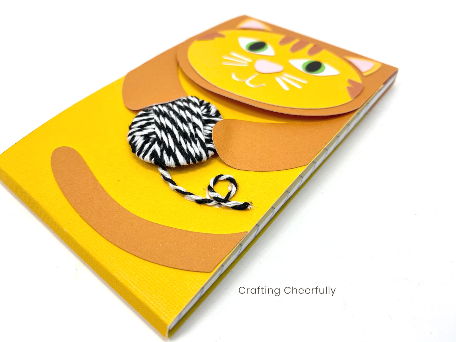 DIY Cat Notepad - Crafting Cheerfully