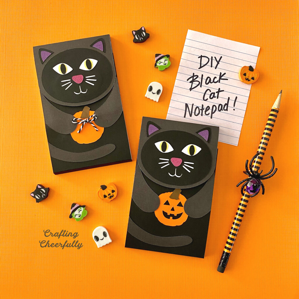 DIY Cat Notepad - Crafting Cheerfully