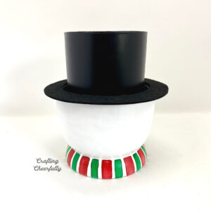 DIY Snowman Vase - A Cute Holiday Centerpiece - Crafting Cheerfully