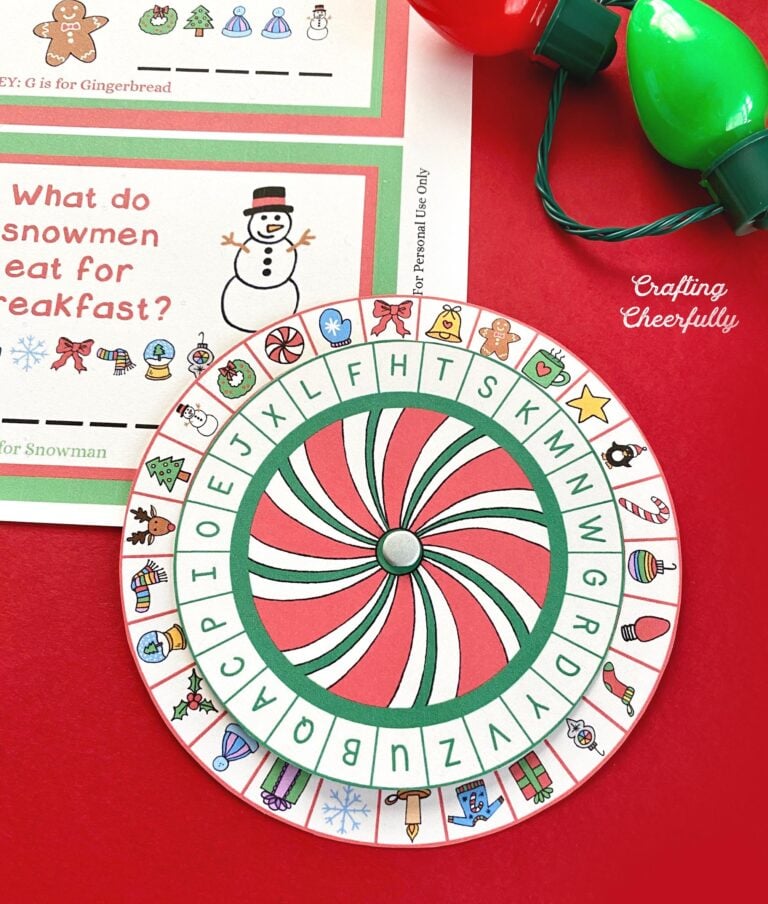 Christmas Secret Decoder Wheel - Free Christmas Printable - Crafting ...