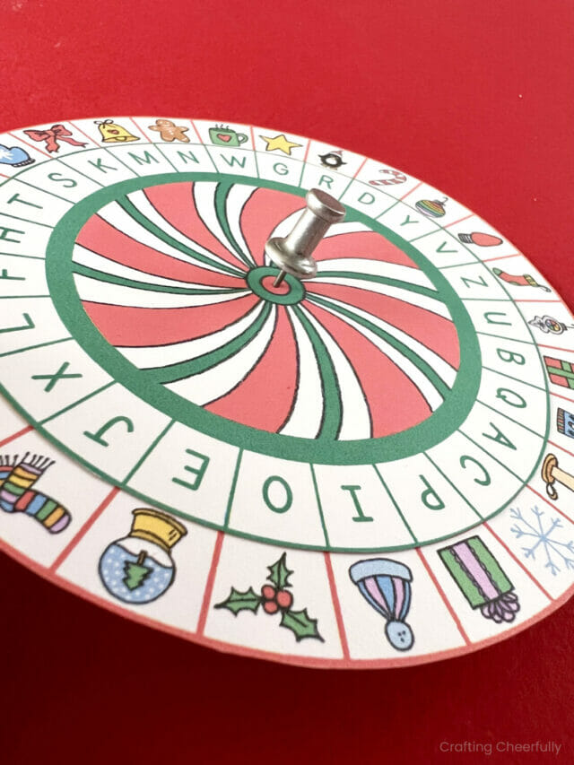 Christmas Secret Decoder Wheel Printables - Crafting Cheerfully