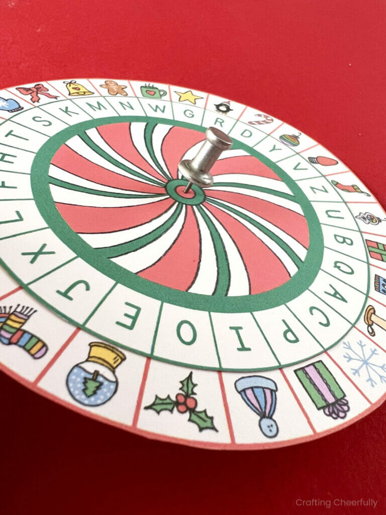 Christmas Secret Decoder Wheel Printables - Crafting Cheerfully