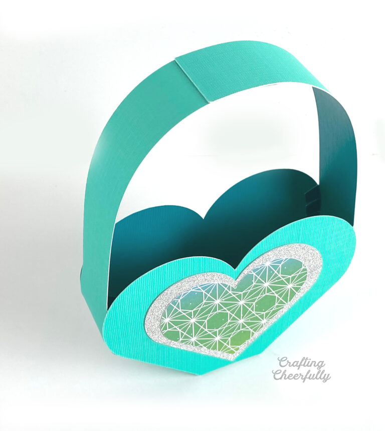 DIY Heart-Shaped Box for Valentine's Day - Crafting Cheerfully