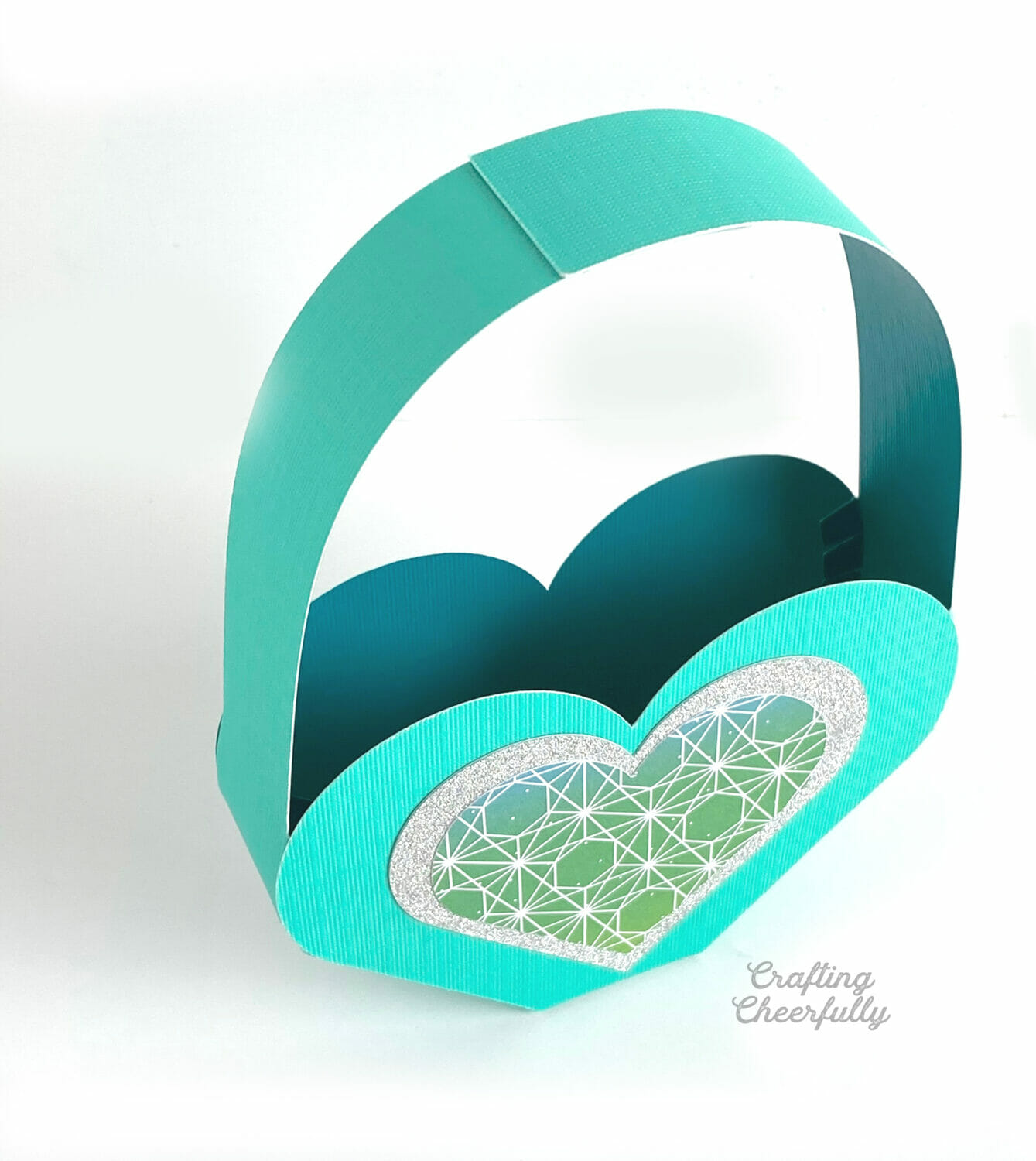 DIY Heart-Shaped Box for Valentine's Day - Crafting Cheerfully