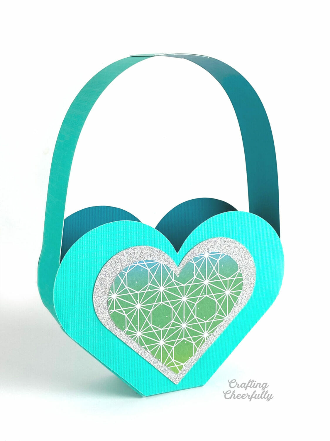 DIY Heart-Shaped Box for Valentine's Day - Crafting Cheerfully