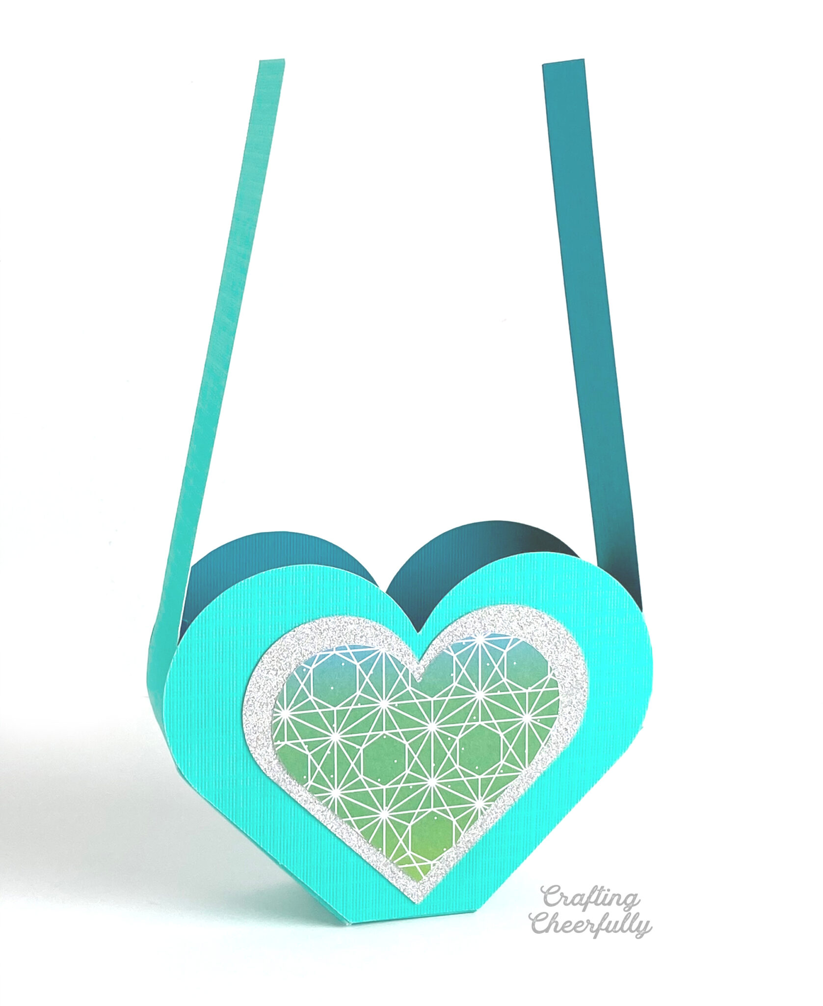 DIY Heart-Shaped Box for Valentine's Day - Crafting Cheerfully