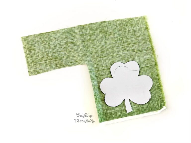 DIY Shamrock Banner for St. Patrick's Day - Crafting Cheerfully