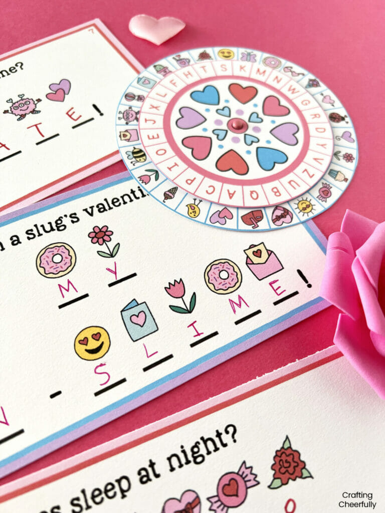 Valentine's Day Decoder Wheel - Free Printable Activity