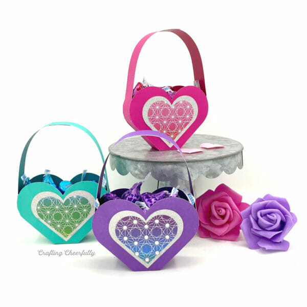 DIY Heart-Shaped Box for Valentine's Day - Crafting Cheerfully