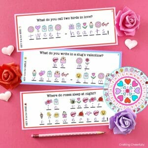 Valentine's Day Decoder Wheel - Free Printable Activity