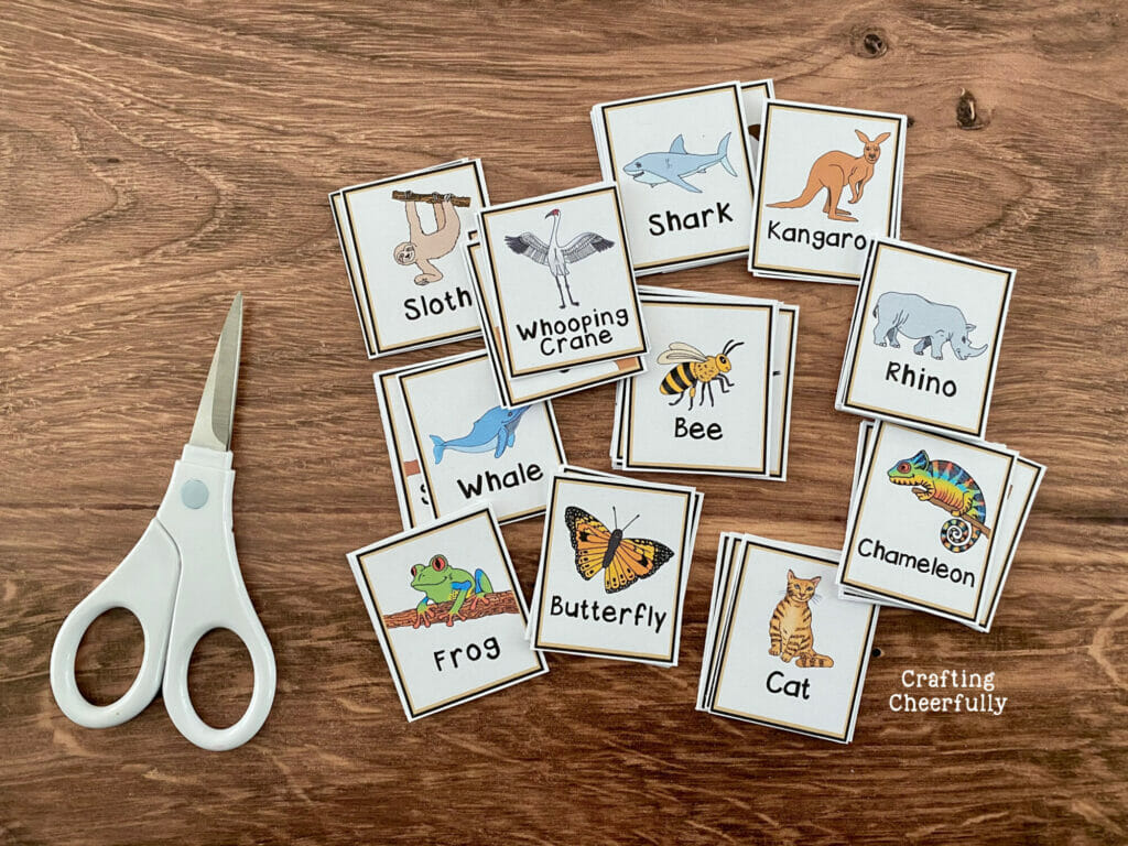 Animal BINGO Game! - Printable Boards - Crafting Cheerfully