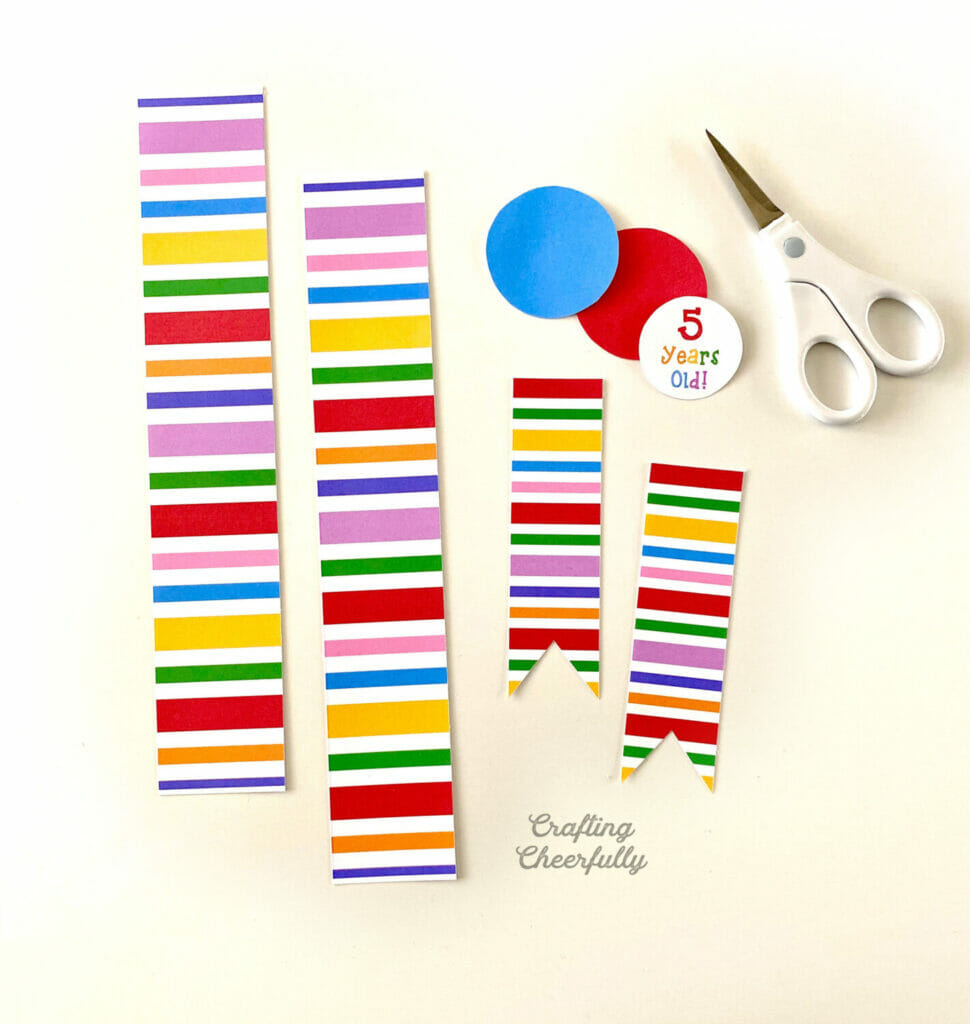 DIY Birthday Award Ribbon! - Crafting Cheerfully