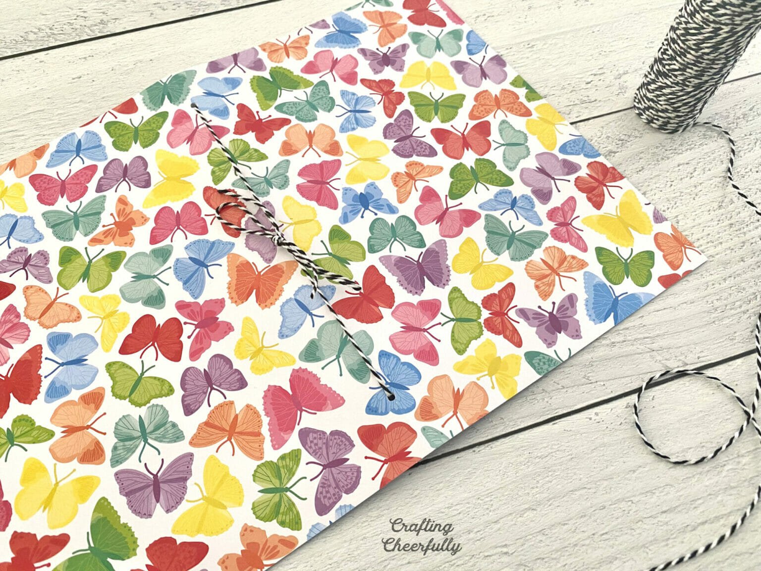 DIY Journal for Kids Using Scrapbook Paper - Crafting Cheerfully