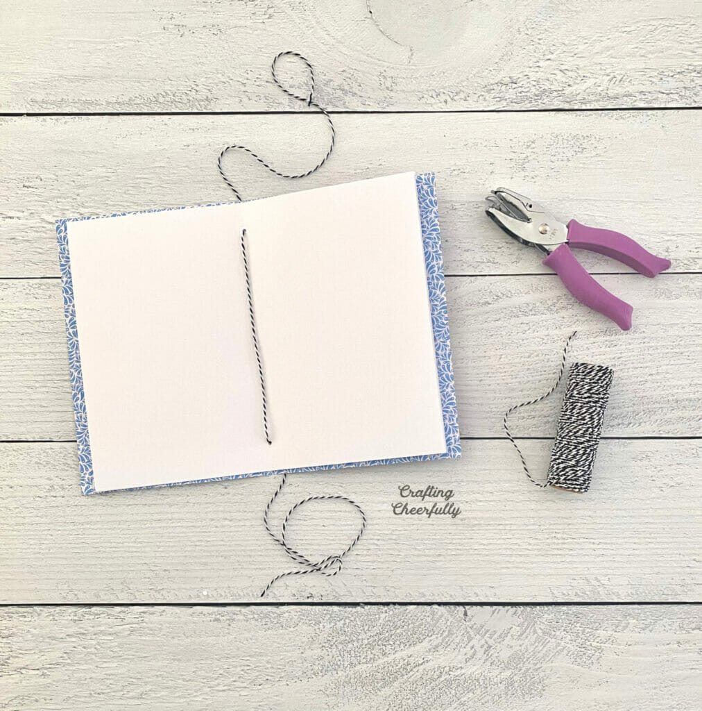 DIY Journal for Kids Using Scrapbook Paper - Crafting Cheerfully