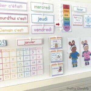 DIY Calendar Morning Board- Free Printables! - Crafting Cheerfully