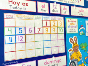 DIY Calendar Morning Board- Free Printables! - Crafting Cheerfully