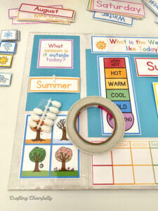 DIY Weather Calendar for Kids - Free Printables! - Crafting Cheerfully