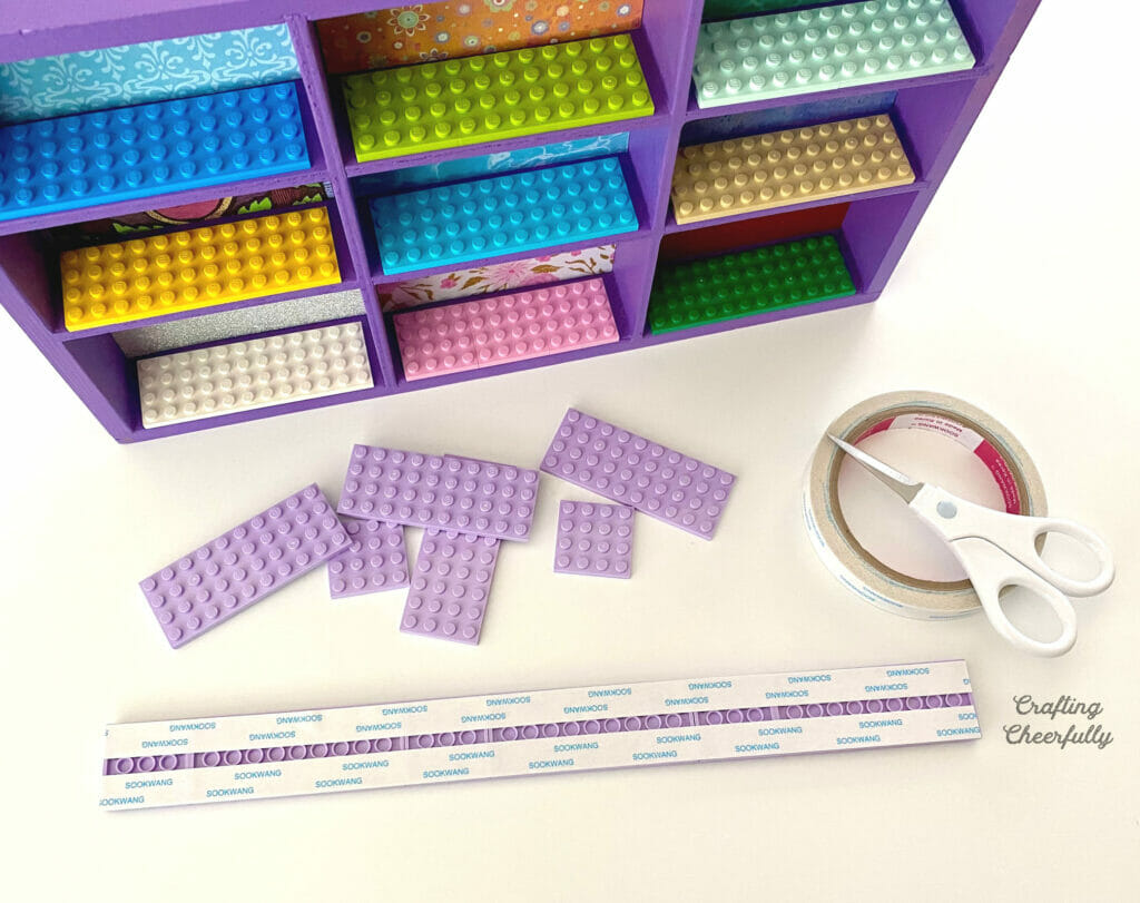 DIY LEGO Minifigure Display Case - Crafting Cheerfully