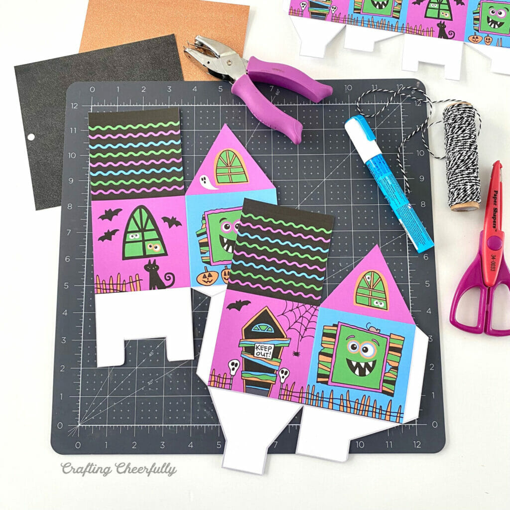 Halloween Monster Treat Boxes - Crafting Cheerfully