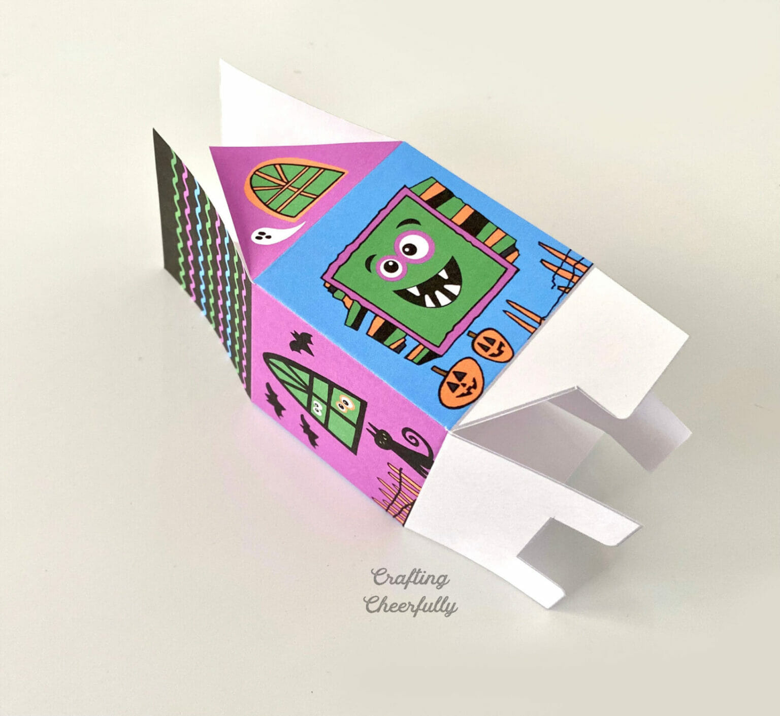 Halloween Monster Treat Boxes - Crafting Cheerfully