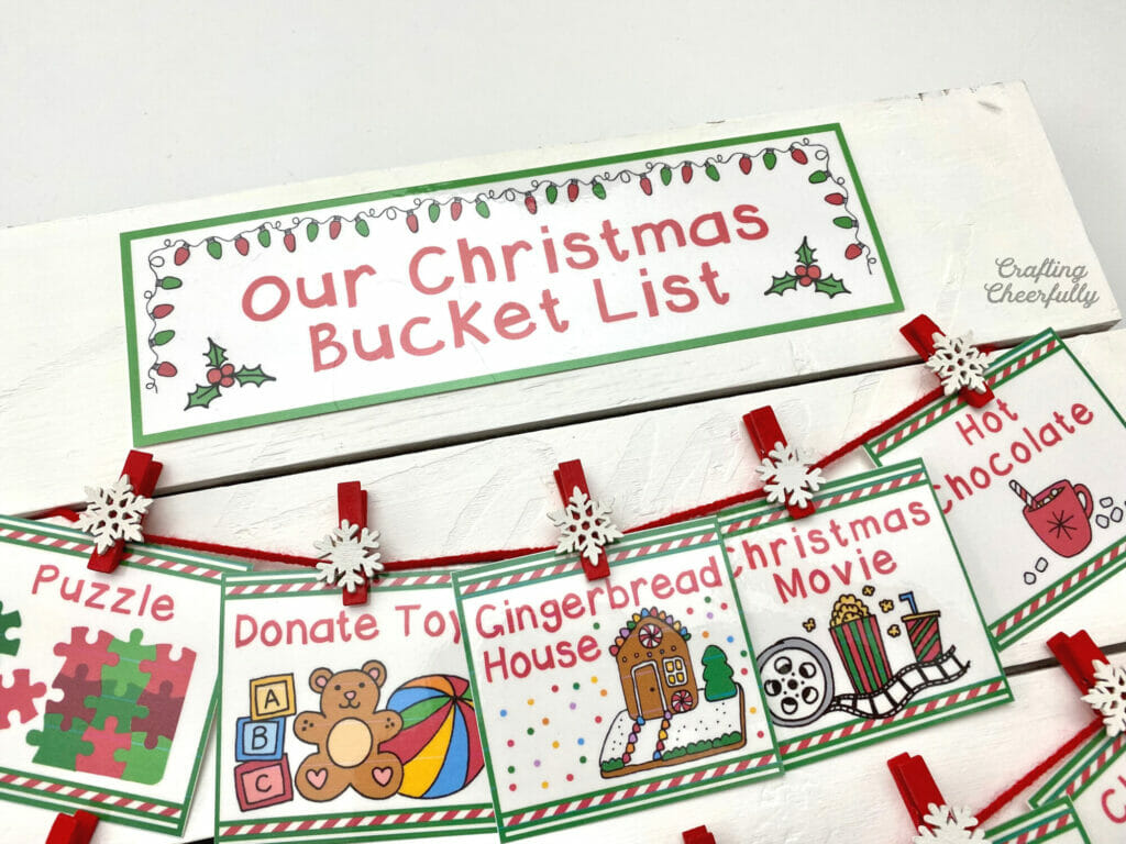 Create a Fun Christmas Bucket List this Holiday Season - Crafting ...