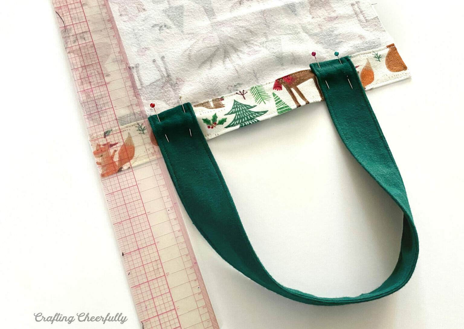DIY Fabric Gift Bags for the Holidays - Crafting Cheerfully