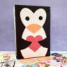 DIY Penguin Valentine Box - Crafting Cheerfully
