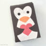 DIY Penguin Valentine Box - Crafting Cheerfully