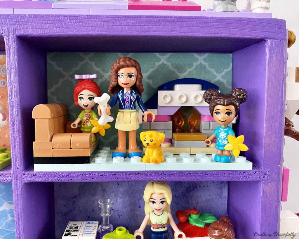 DIY LEGO Minifigure Display Case - Crafting Cheerfully
