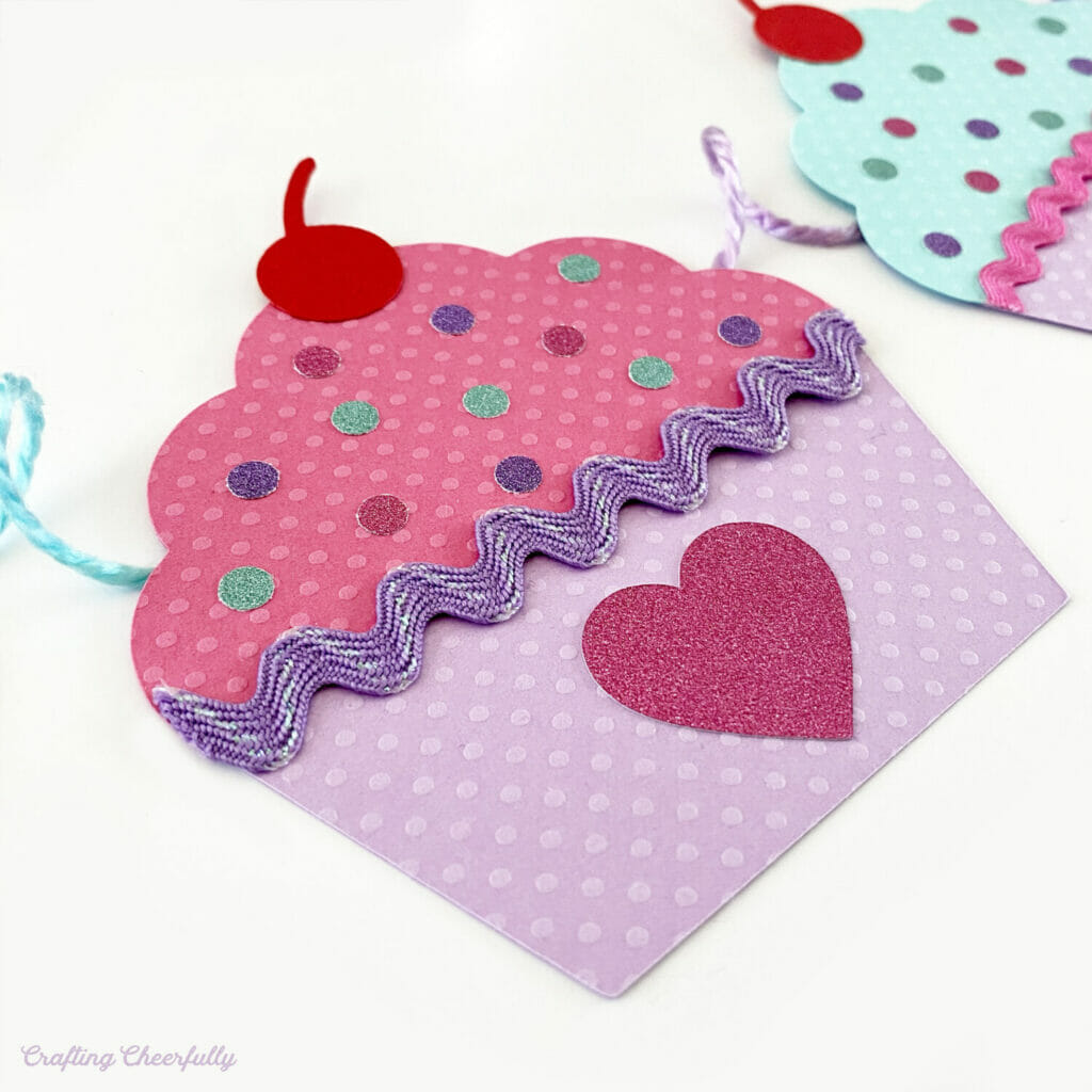 Make a Cute Cupcake Banner! - Crafting Cheerfully