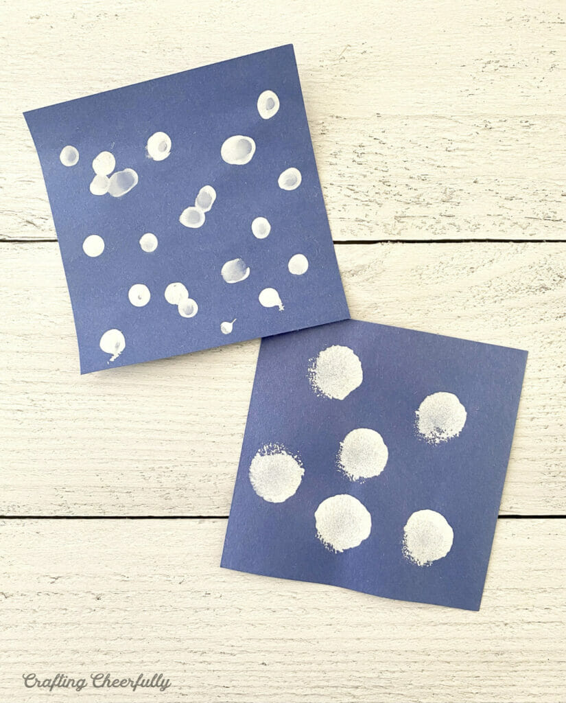 Father's Day Baseball Thumbprint Cards - Crafting Cheerfully