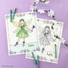 Printable Fairy Coloring Pages - Crafting Cheerfully