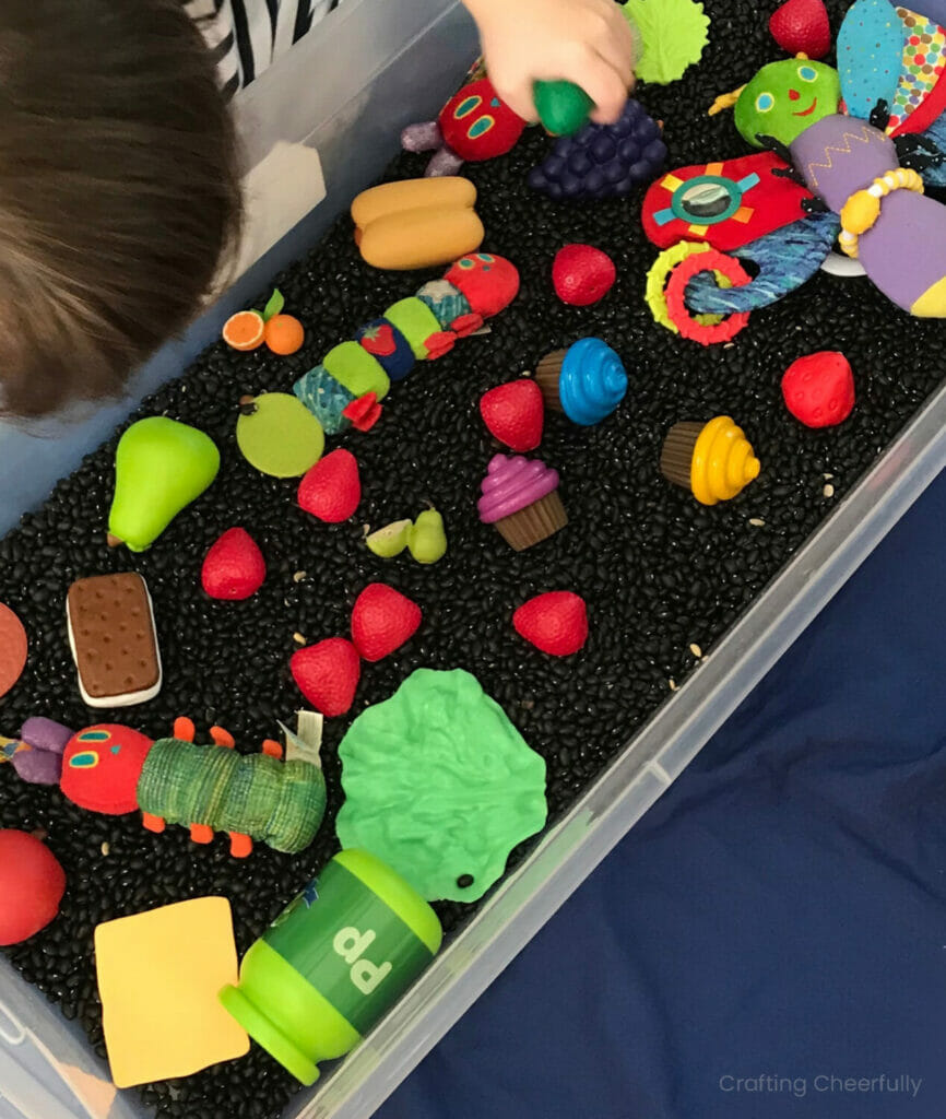 The Very Hungry Caterpillar Preschool Activity - Food Shopping List ...