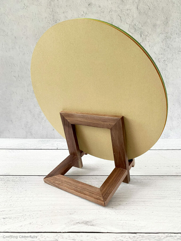 Layered Paper Paw Print Dog Frame - Crafting Cheerfully