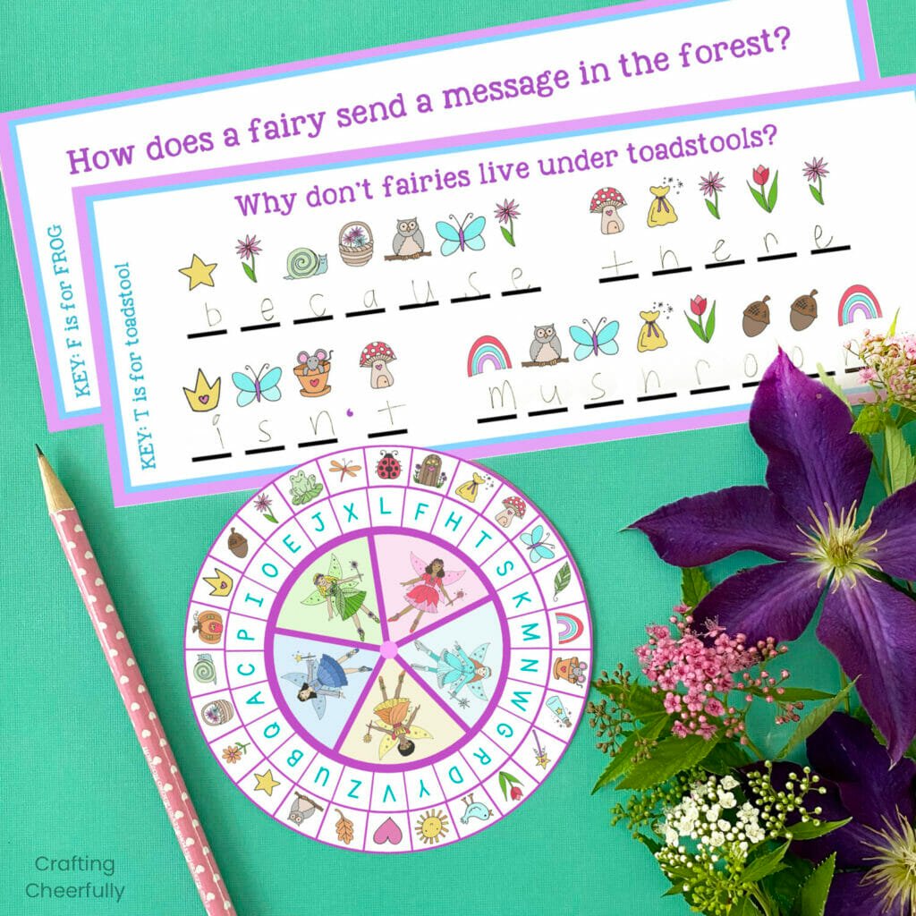 Halloween Decoder Wheel - Free Printable - Crafting Cheerfully