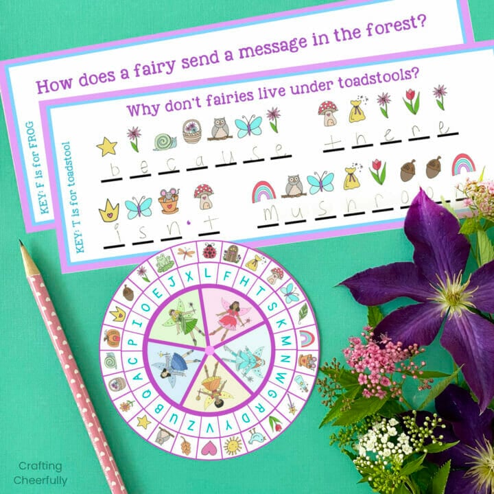 Christmas Secret Decoder Wheel Printables - Crafting Cheerfully