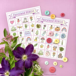 Printable Fairy BINGO Game - Crafting Cheerfully