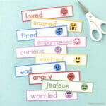 Printable Emotion Cards for Kids - Crafting Cheerfully