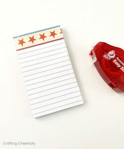 DIY Mini Notepads - Crafting Cheerfully