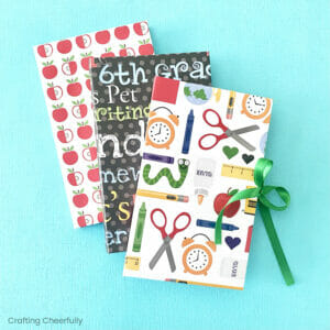 DIY Teacher Notepad Gift - Crafting Cheerfully