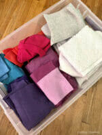 How to Organize Your Fabric Stash - Crafting Cheerfully