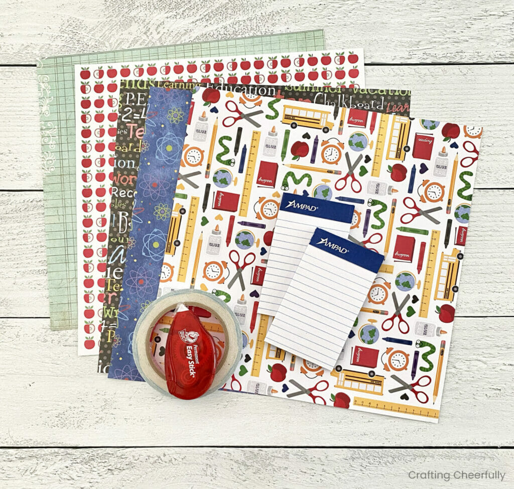 DIY Teacher Notepad Gift - Crafting Cheerfully