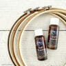 How to Easily Stain Embroidery Hoops - Crafting Cheerfully