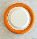 DIY Halloween Paper Plate Wreath - Crafting Cheerfully