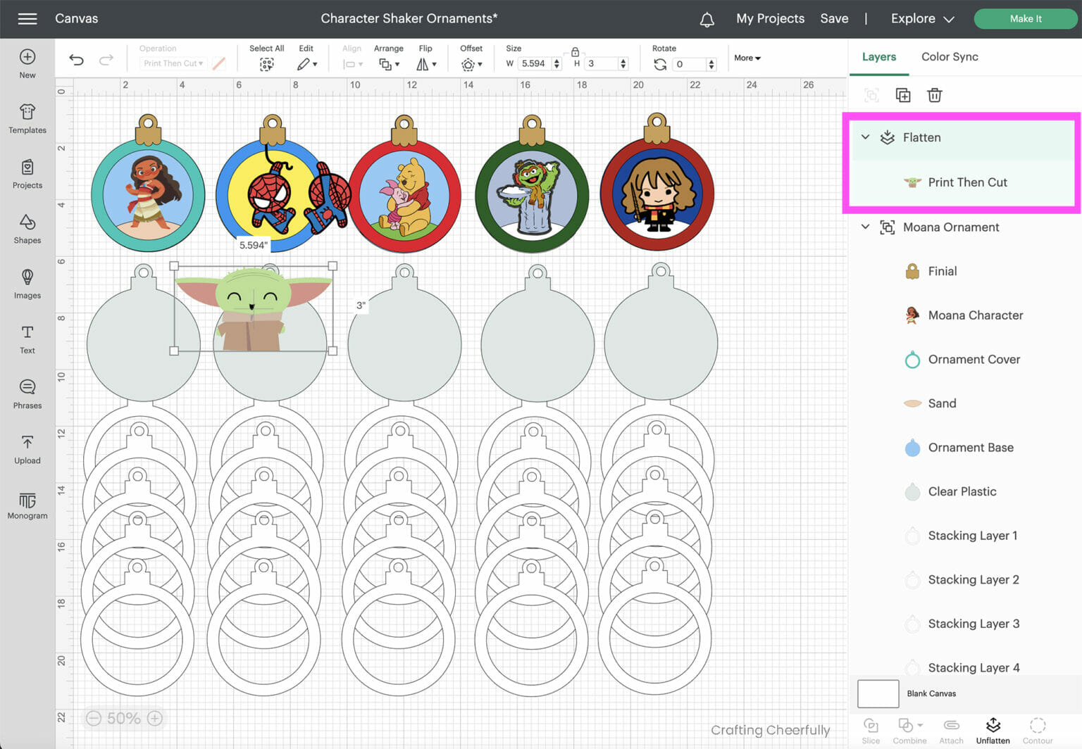 DIY Character Shaker Ornaments - Crafting Cheerfully