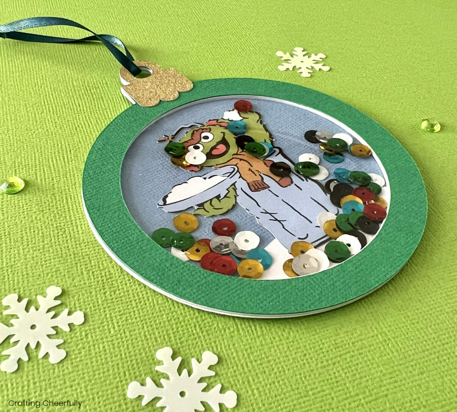 DIY Character Shaker Ornaments - Crafting Cheerfully